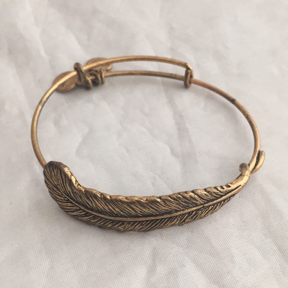 Alex and Ani | Jewelry | Alex And Ani Feather Bracelet | Poshmark